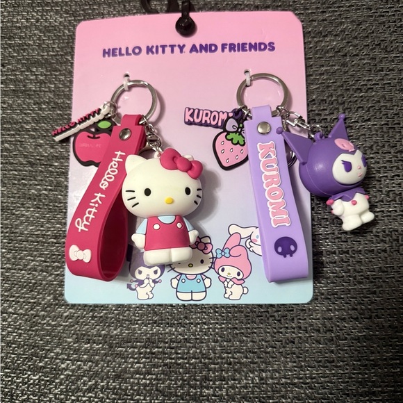 Hello Kitty | Toys | Hello Kitty And Friends Pink Keychain Set | Poshmark
